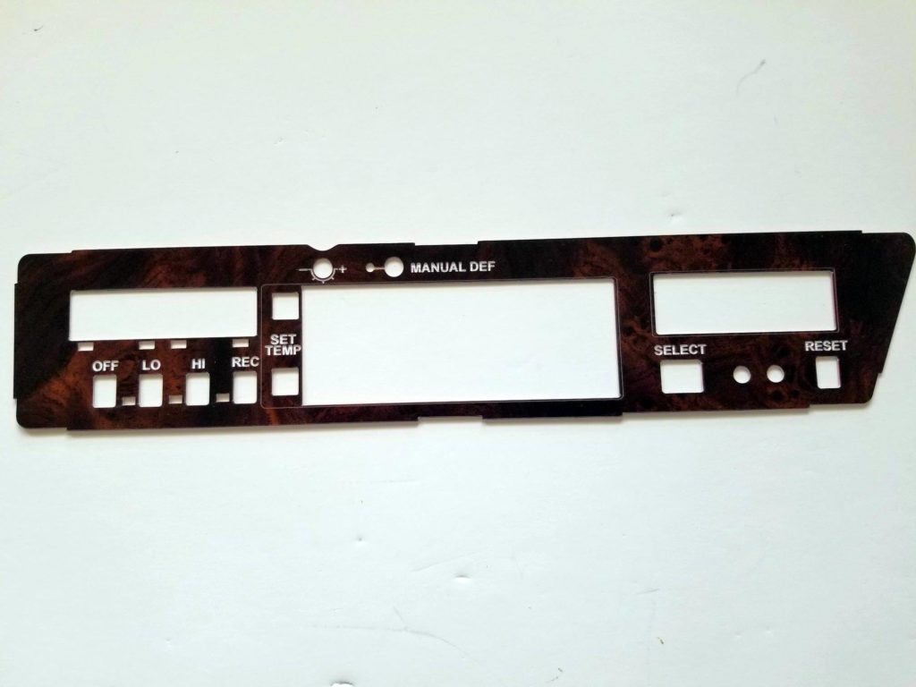Z31 300ZX 50th Anniversary Edition Interior Wood Trim Kit (Reproduction ...