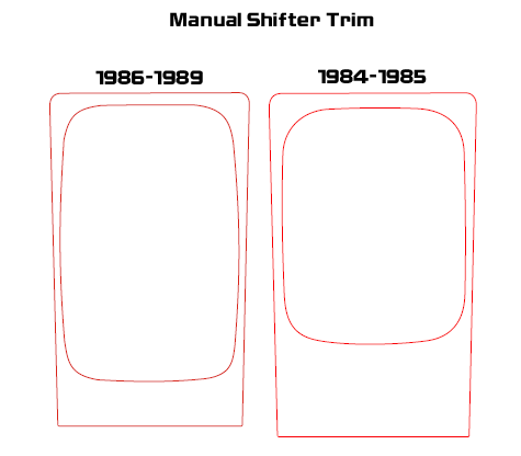 Z31 300zx Manual Shifter Trim – The parts you need, For your Z